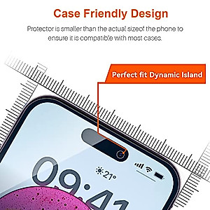 Focuses iPhone 14 Pro Max Blue Light Screen Protector iPhone 14 Pro Max Anti Blue Light Screen Protector 6.7inch. Anti Blue Light Tempered Glass Film for iPhone 14 Pro Max 3-Pack