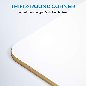 Nicpro 9 x 12 inches Lapboard Small Dry Erase Lap Board Double Sided with 3 Water-Based Pens Learning Mini Whiteboard Portable for Kid Student and Classroom Use