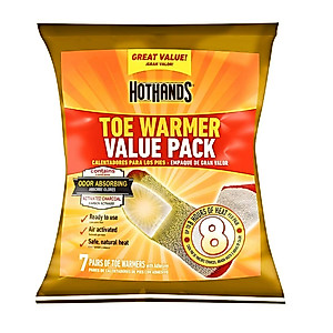 HotHands Toe Warmer Value Pack - 7 Pairs of Toe Warmers -