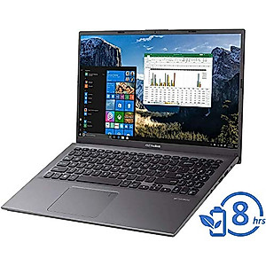 ASUS 2021 VivoBook Ultra Thin and Light 15.6'' FHD Touch Screen Laptop Intel 10th gen Quad-Core i7-1065G7 up to 3.9GHz 16GB RAM 512GB SSD Backlit Keyboard WiFi Webcam Windows 10 Aloha Bundle