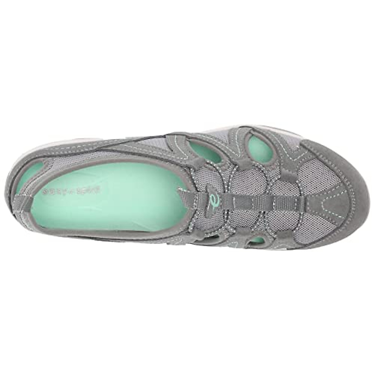 Easy Spirit Women's EARTHEN Sneaker, Grey 032, 12 Wide
