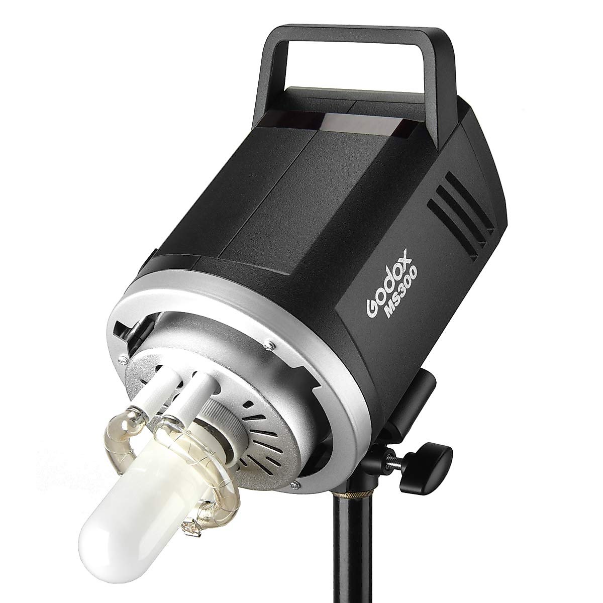 Godox MS300 300W 2.4G Built-in Wireless Receiver Lightweight, Compact and Durable Studio Flash Bowens Mount and 150W Modelling Lamp with Standard Reflective