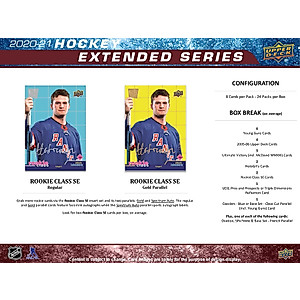2020-21 Upper Deck Extended Series Hockey Hobby Box