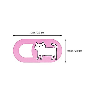 OSALADI Computer Camera USB Camera 3pcs Webcam Cover Camera Blocker Laptop Camera Lens Slider Universal Webcam Lens Protector Lens Privacy Cover Webcam Lens Cap Shutter Computer Camera USB Camera