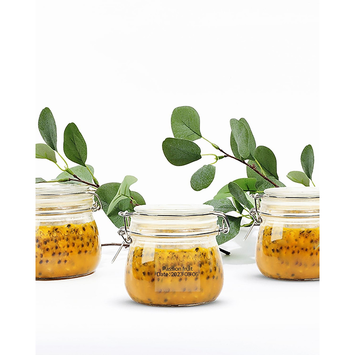 Phomemo Thermal Paper Transparent for M02 M03 M04 Series Mini Printer, M02 Printer Paper, Thermal Adhesive Sticker Paper for Note, Label, Picture, 50mm x 3.5mm, 3-Rolls