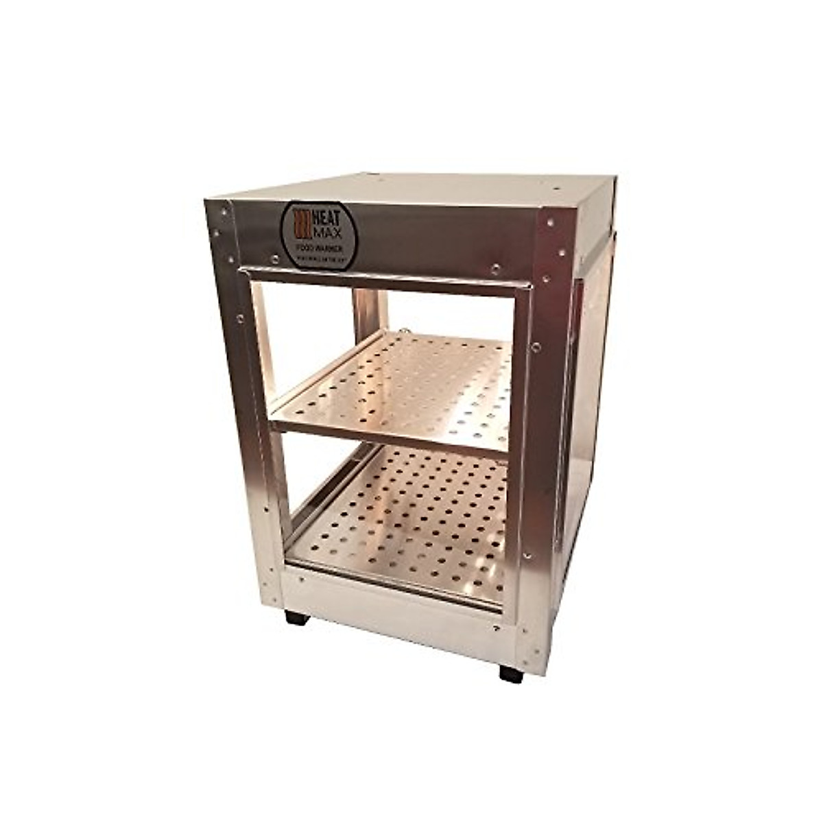 Commercial 110V Countertop Food Warmer Display Case w/ Water Tray 14x14x20 -- MADE IN USA WITH SERVICE AND SUPPORT