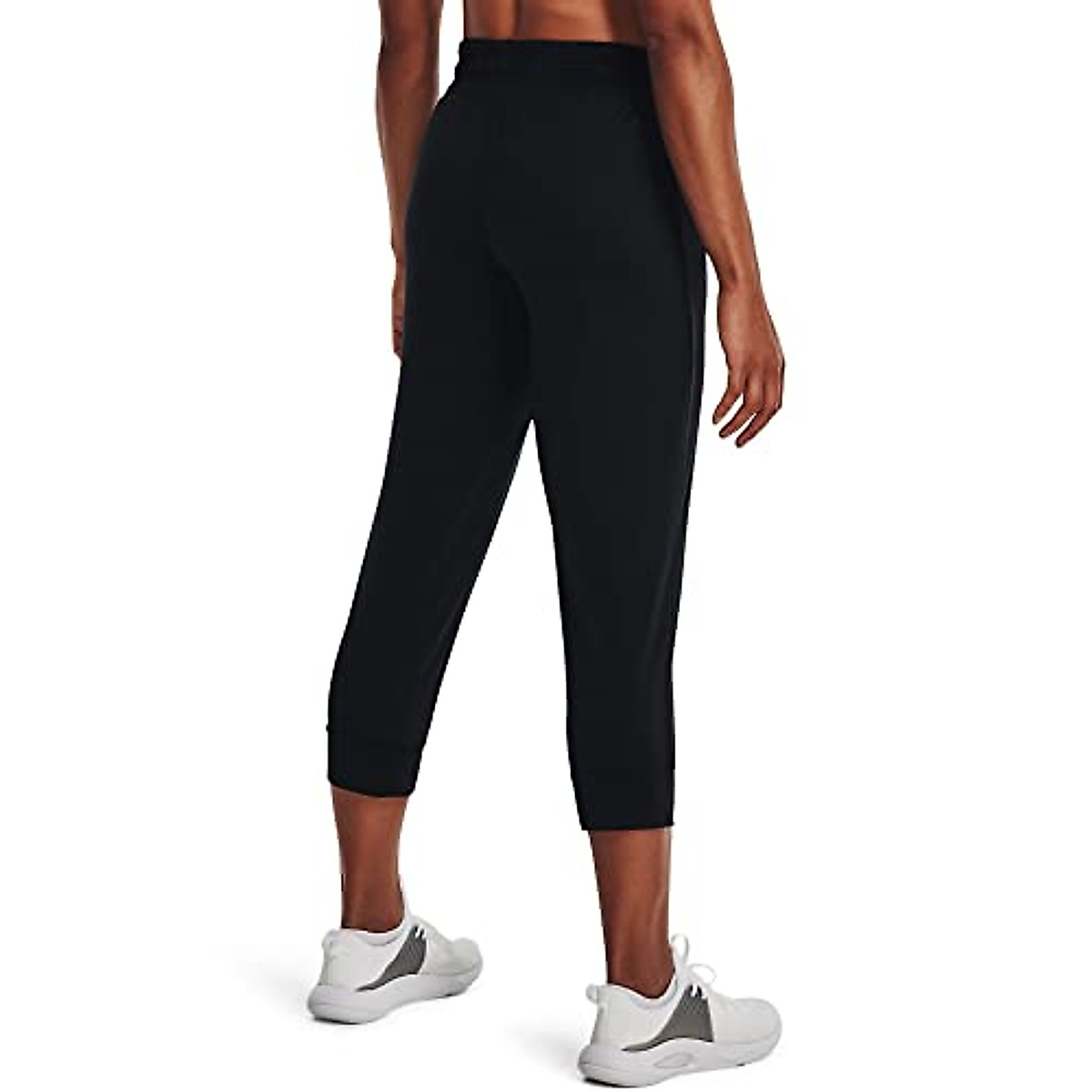 Under Armour Women's HeatGear Armour Capri , Black (001)/Jet Gray , XX-Large