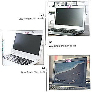 SOLUSTRE 3pcs Camera Cover Slider Cell Phones Computers Laptops Computer Camera Cover Webcam Camera Cover Tablet Camera Cover Laptop Camera Slide Blocker Phone Slide Blocker Pink Protector
