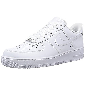 Nike Air Force 1 '07 Low Mens Basketball Shoes (10 Medium, White)