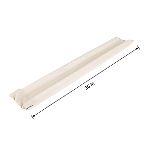 SWISSELITE 36 Inch Door Draft Blocker,Under Door Draft Stopper for Bottom of Doors,Sound Proof Reduce Noise Stopper