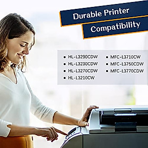 ColorKing Compatible Toner Cartridge Replacement for Brother TN227 TN227BK TN-227 TN223 TN223BK for MFC-L3770CDW HL-L3290CDW HL-L3270CDW HL-L3210CW MFC-L3710CW Printer (TN-227BK/C/M/Y High Yield, 5PK)