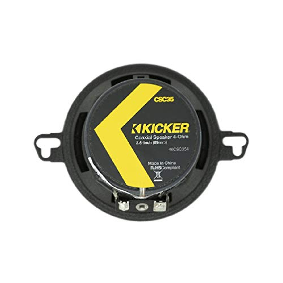 Kicker CSC354, CS Series 3.5" 2 Way Coaxial Car Speakers (46CSC354)