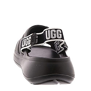 UGG Unisex-Child Sport Yeah Sandal, Black, 2 Big Kid