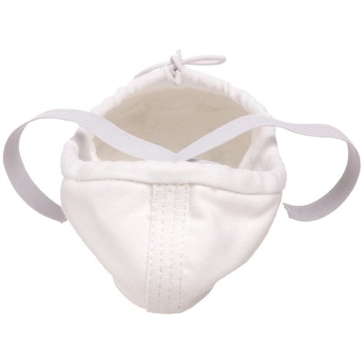 Sansha unisex-adult Pro 1 Canvas Ballet Slipper,White,15 W (13 W US Women's/11 W US Men's)