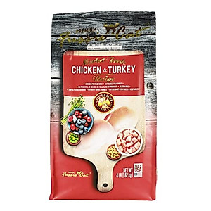 Fussie Cat Market Fresh Chicken & Turkey Meal Formula Grain-Free Dry Cat Food 4lb
