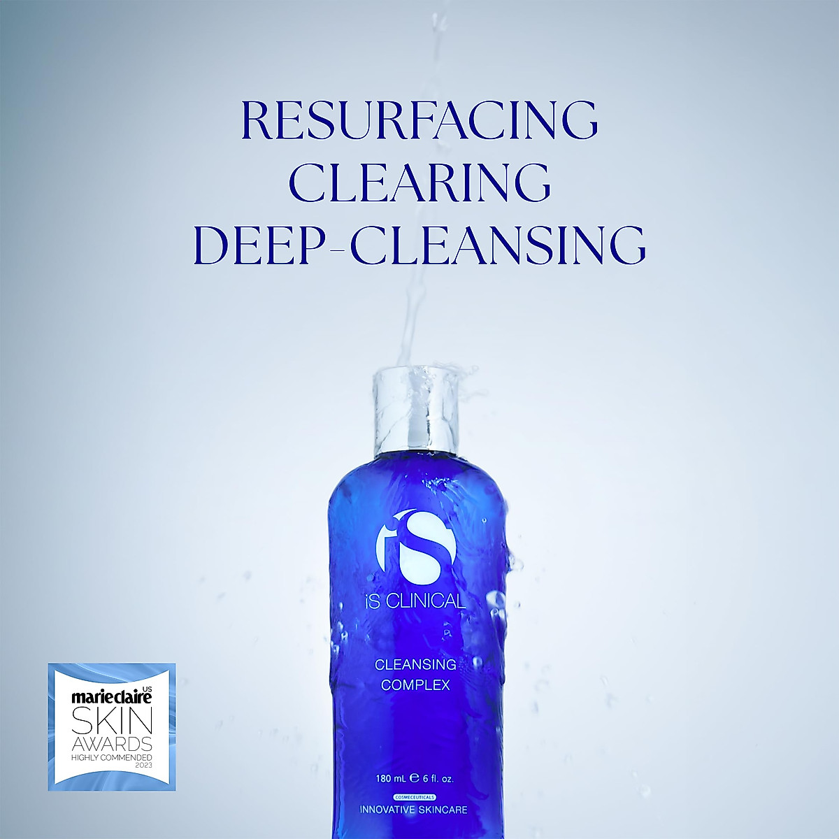 iS CLINICAL Cleansing Complex, 3in1 Gentle deep pore cleanser Face Wash and Makeup remover, Helps blemish-prone skin