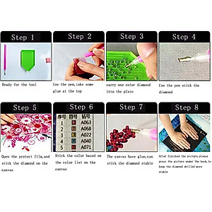 VKTECH Full Drill Angel 5D DIY Diamond Embroidery Painting Mosaic Cross Stitch Round Rhinestones Beads Kits Home Wall Decor