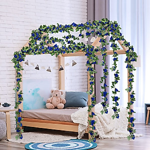 Yatong Artificial Flowers 2 Bundles Silk Rose with 18 Heads Flowers for Wedding Decoration Bridal Bouquets Home Garden Party