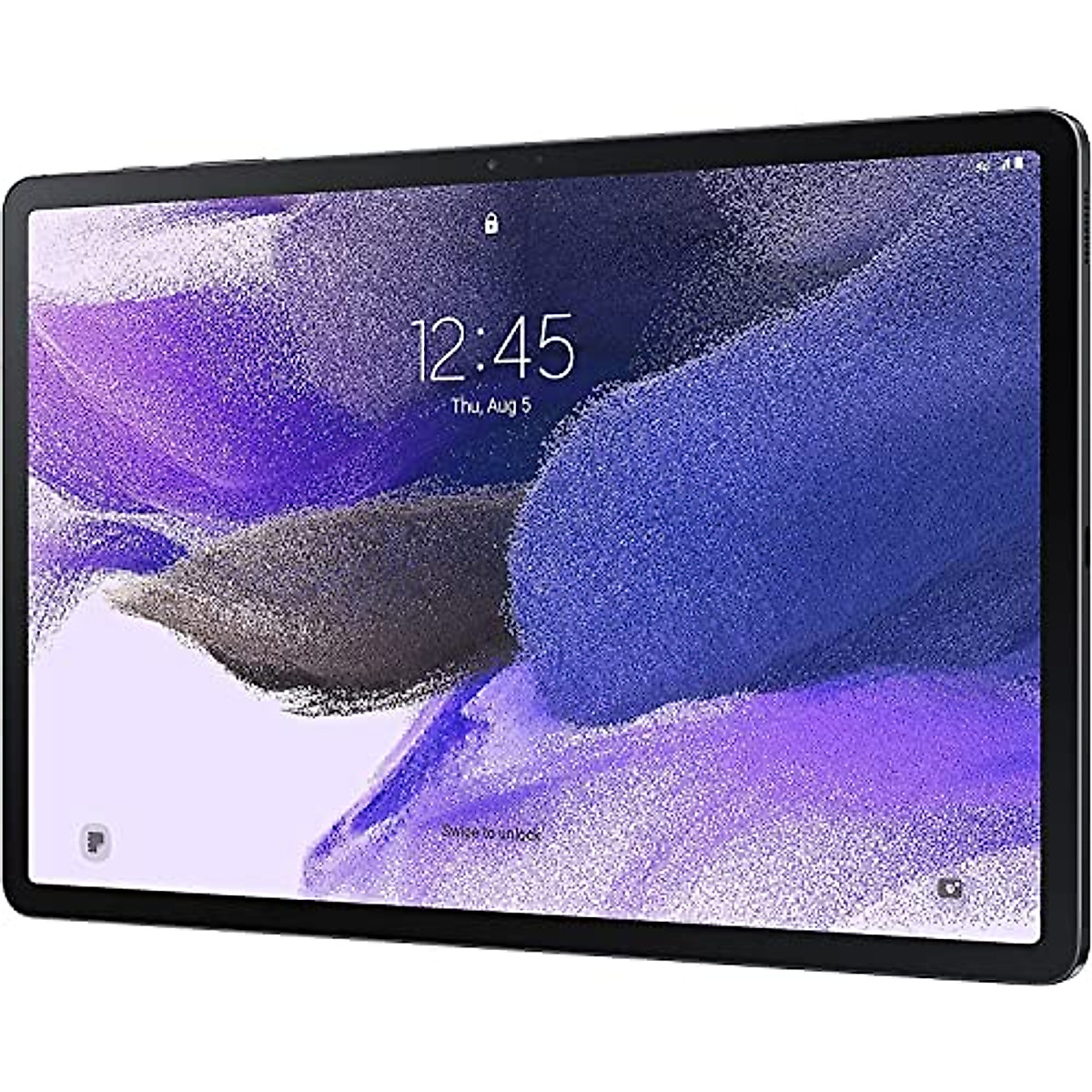 Samsung Galaxy Tab S7 FE 2021 Android Tablet 12.4” Screen WiFi 64GB S Pen Included Long-Lasting Battery Powerful Performance, Black (Renewed)
