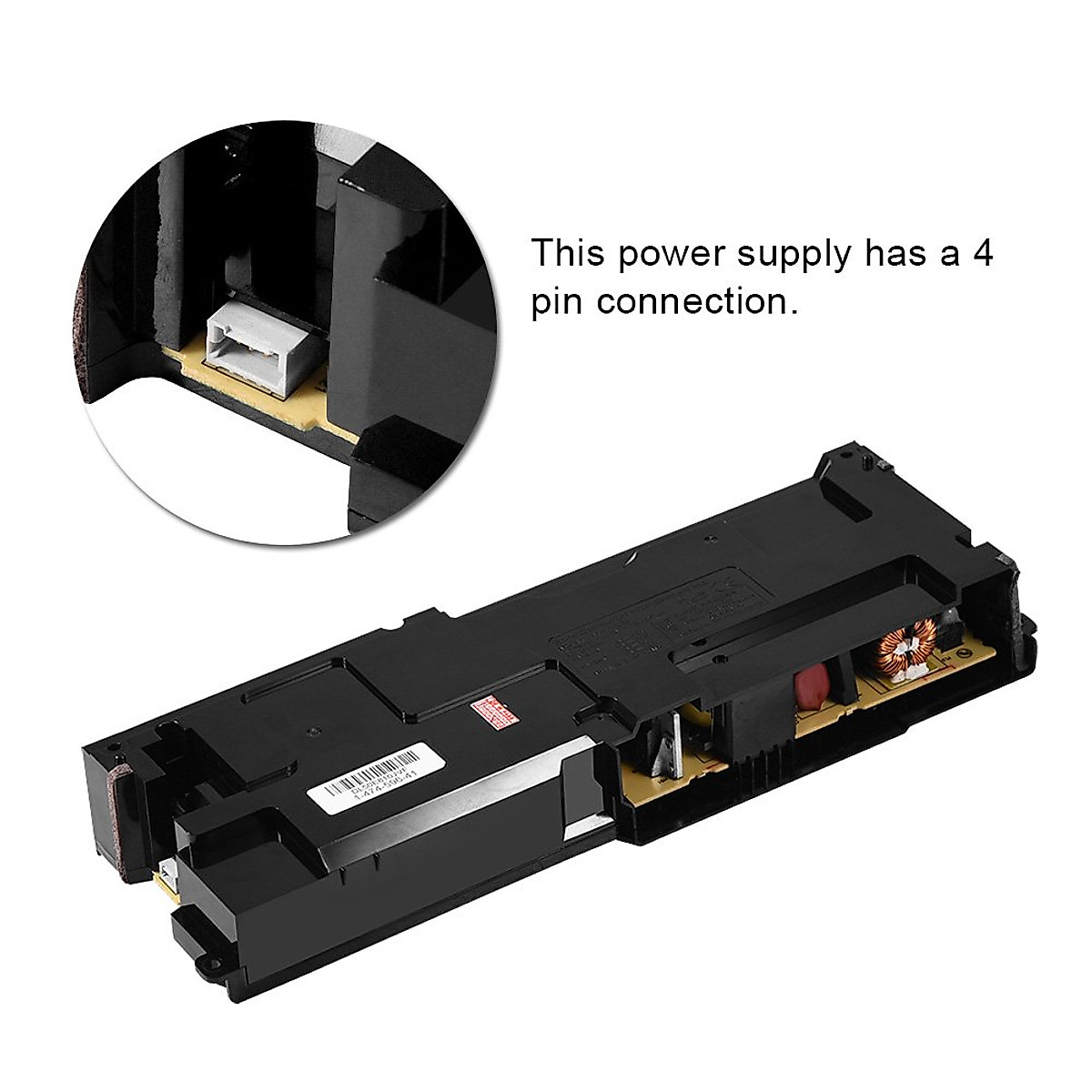 Goshyda 4 Pin Power Supply Unit, ADP 240CR Internal Replacement, for 4 CUH 1100A Series