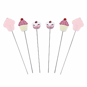 6 Pcs Metal Cake Tester, Stainless Steel Cake Testing Needles, Reusable Kitchen Cake Probe Bakery Muffin Bread Cupcake Tester, Baking Assistant Tool