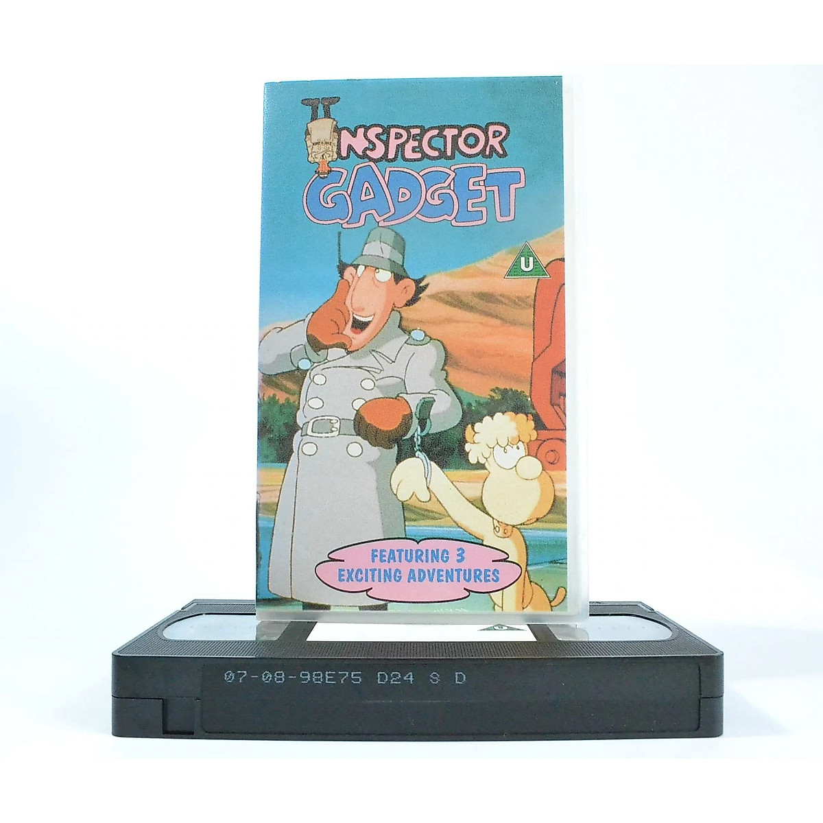 Inspector Gadget - 3 exciting adventures: Gadget's Roma, Mad in the Moon & Gadget Meets the Claw [VHS]