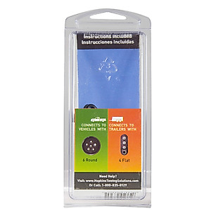 Hopkins 47325 4 Wire Flat Adapter