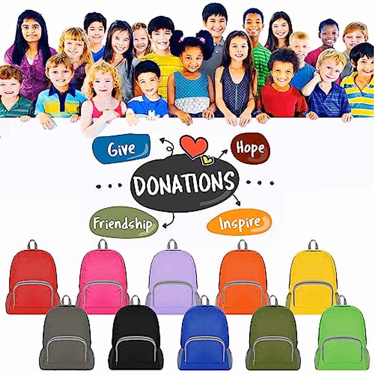 Silkfly 50 Pcs 17 Inch School Backpack for Kids Classic Durable Lightweight Bookbag Book Bag School Supplies with Adjustable Padded Shoulder Straps and Front Pocket for Girls Boys