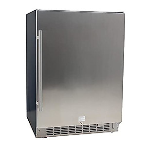 EdgeStar CBR1501SLD 5.49 Cu. Ft 142 Can Built-in Stainless Steel Beverage Cooler
