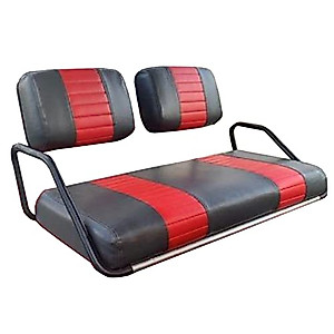 Club Car Pre-2000 "STAPLE ON" Golf Cart Seat Cover (2 Stripe)