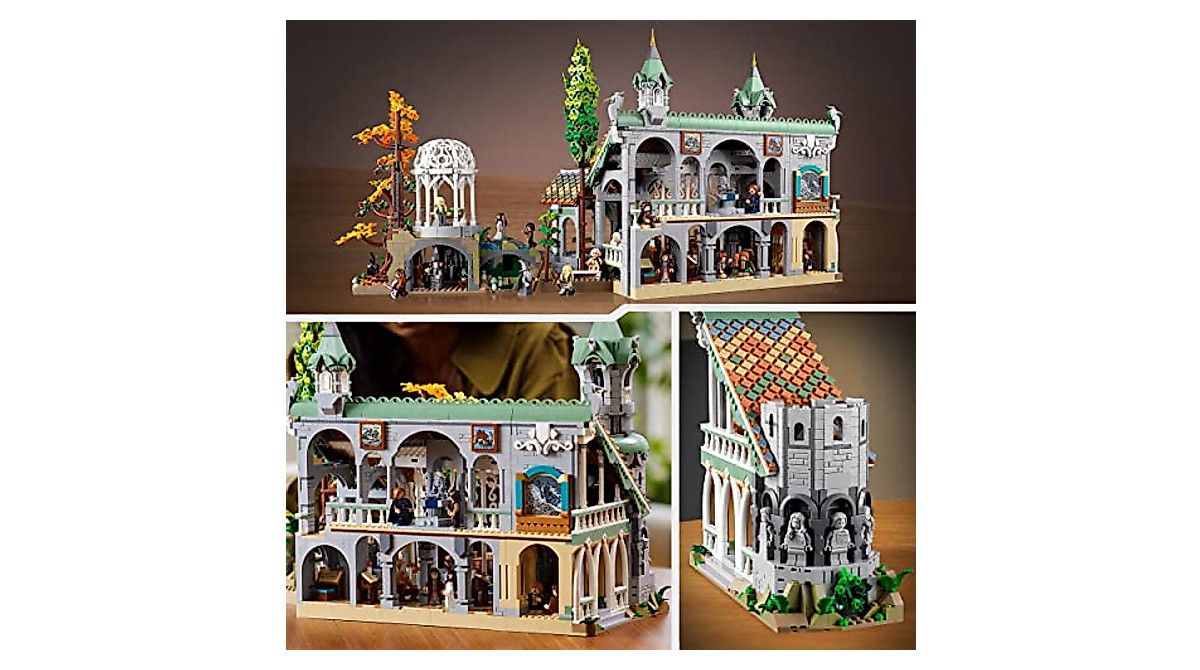 LEGO Rivendell Model Kit for LOTR Fans - 6,167 Pieces