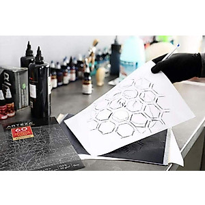 Arteza Graphite Transfer Paper, 9 x 13 Inches, 60 Sheets, Gray Carbon Paper for Tracing and Transferring Drawings onto Wood, Paper, Canvas, Arts & Crafts Projects