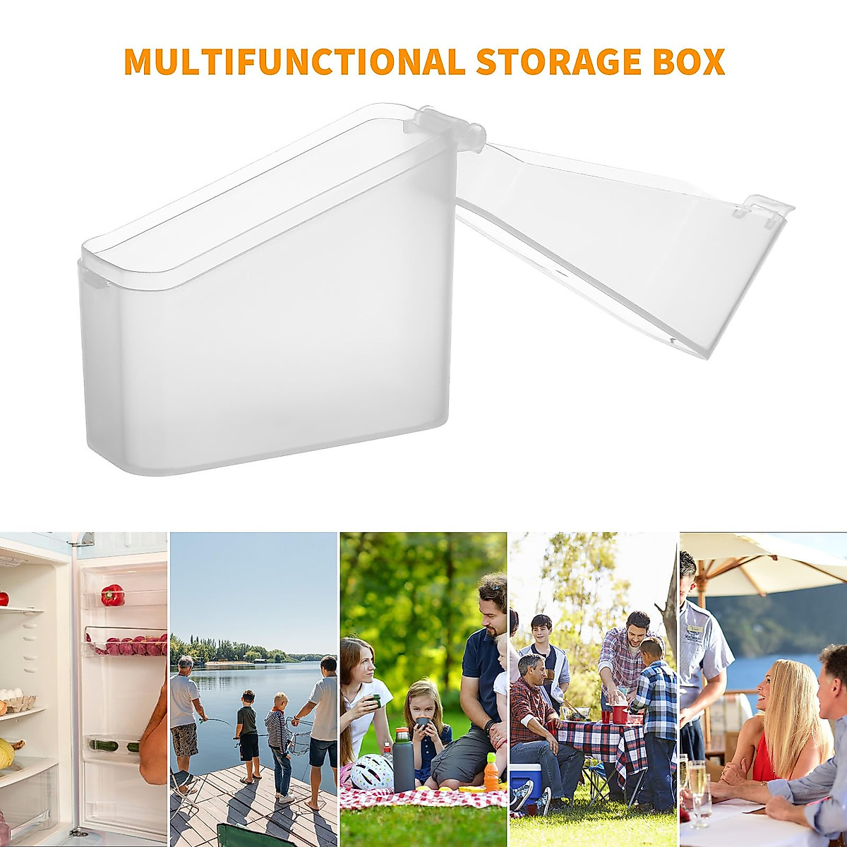 IMIKEYA Cheese Storage Container for Fridge Sliced Cheese Container for Fridge Clear Plastic Butter Cheese Slice Storage Keeper Box Cheese Preservation Container