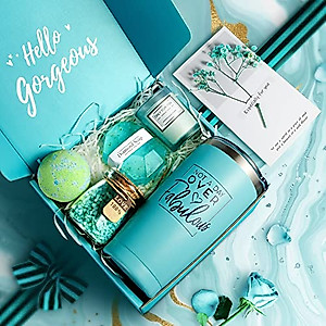 Birthday Gifts for Women, Relaxing Spa Gift Basket Set, Unique Gift Ideas for Women, Christmas Gifts for Mom Sister Best Friend Wife, Coworker Teacher Nurse Gifts for Women