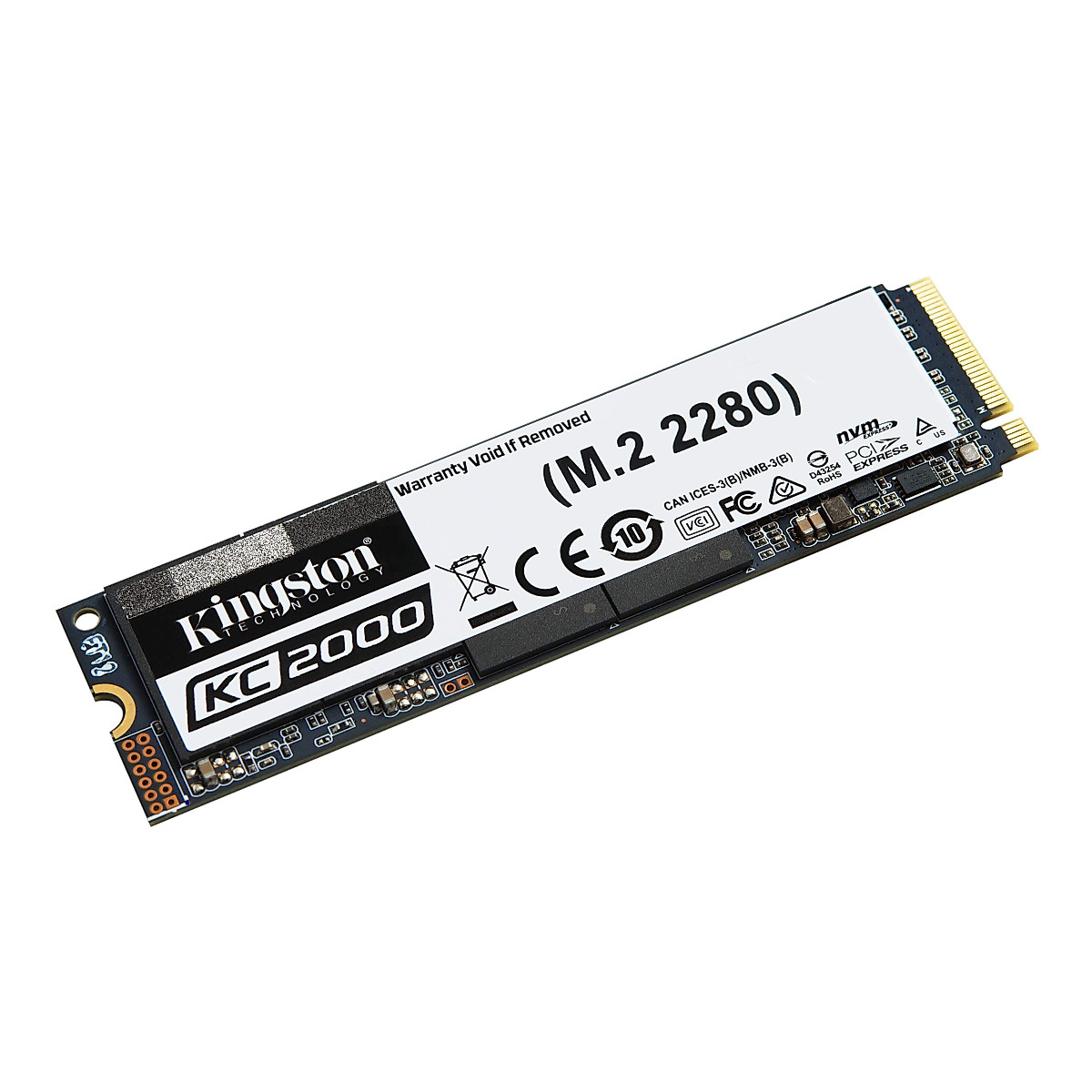 Kingston 1000GB KC2000 Nvme PCIe SSD