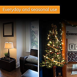 GE 24-Hour 2 Grounded Outlets Mechanical Outlet Timer, Timers for Electrical Outlets Indoor, Light Timers Indoor, Daily ON/OFF Cycle, Timer for Lights Inside, Christmas Tree Timer, 2 Pack, 46211