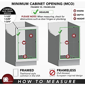 Lemans II Set 2-Shelf Lazy Susan with Soft-Close for Blind Base Corner Cabinets, Chrome and Gray (884 sq. Model 50, Tray Size: 18", Swings Right)