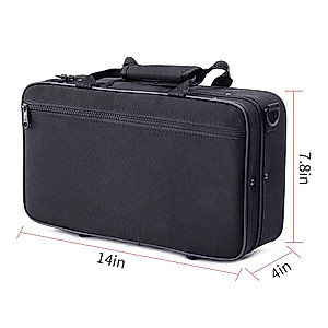 Bb Clarinet Case, YueYueZou Clarinet Gig Bag 600D Water-resistant