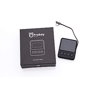 Prokey Optimum - Your Secure Crypto Hardware Wallet for Bitcoin, Ripple, Ethereum, USDT and Many More | Trusted and Open-Source Cold Storage Crypto Wallet