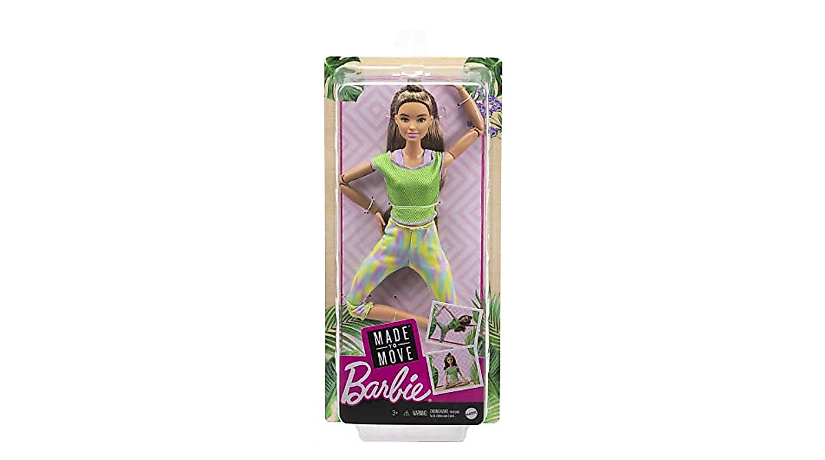 Flexible Barbie Made to Move Doll for Kids 3-7