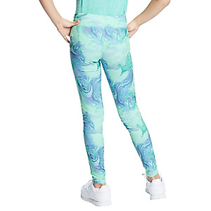 C9 Champion Girls' Leggings, Multi Marble Green, S