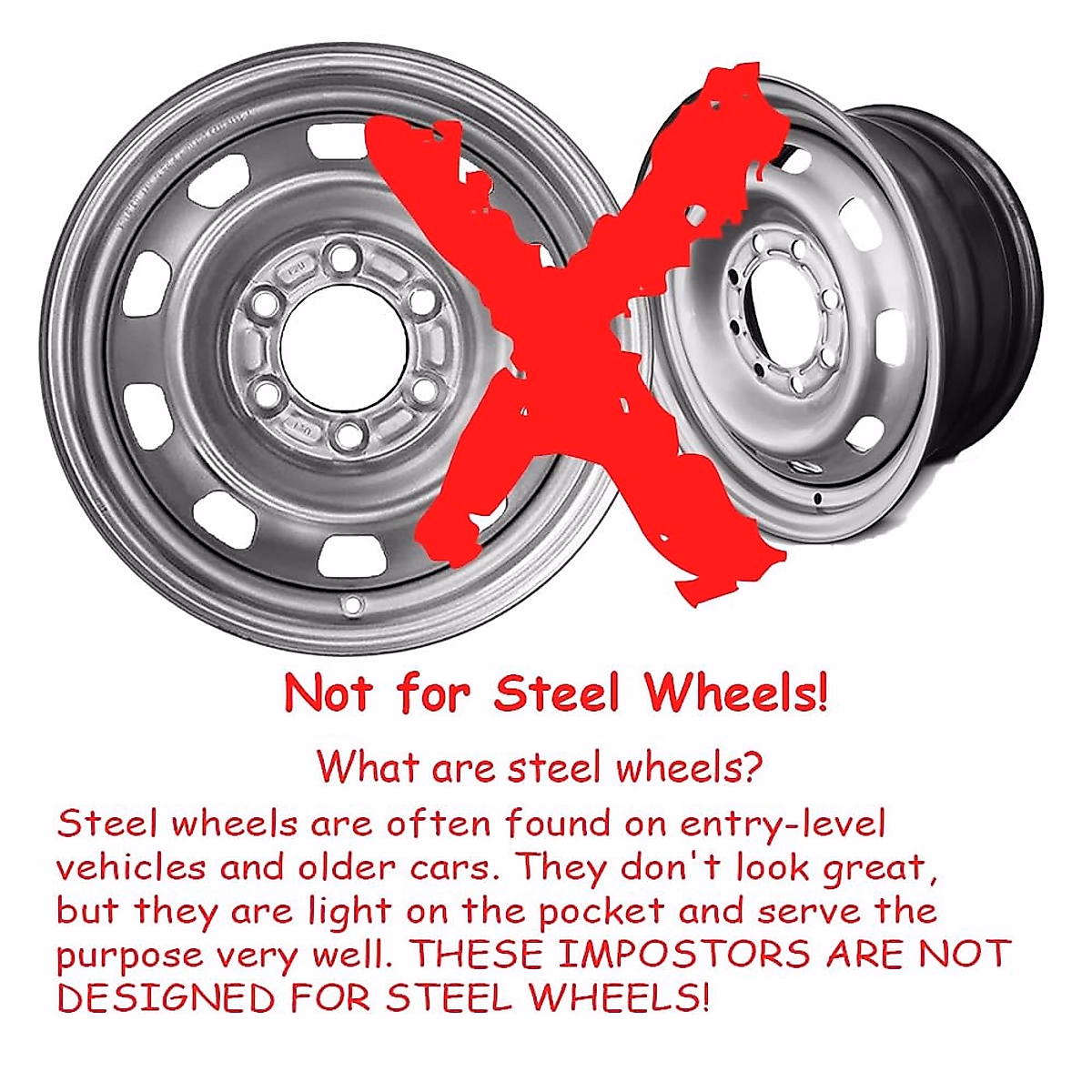 Fuel Rider Set of 4 17 Inch Gloss Black Wheel Skins Compatible with 14-19 Dodge Journey 17-19 Caravan Impostor for Style Wheel Rim Covers