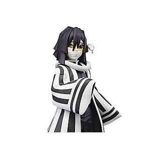 Banpresto Demon Slayer vol.15 Obanai Iguro Figure, Multiple Colors, (17433)