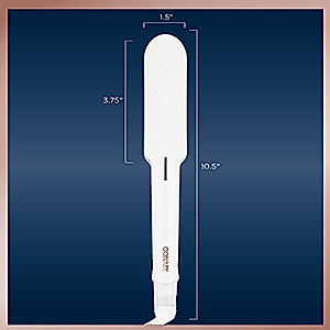 Conair Double Ceramic Flat Iron, 1 1/2-inch