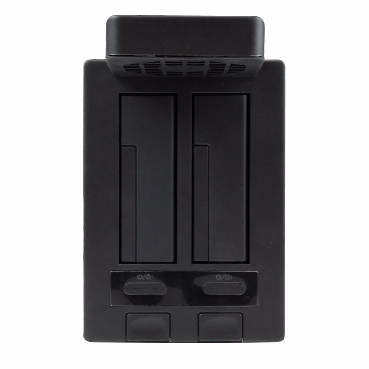 StarTech.com USB 3.0 Dual SATA Hard Drive Docking Station with Fast Charge Hub UASP and Fan, Black/Silver (SDOCK2U33HFB)