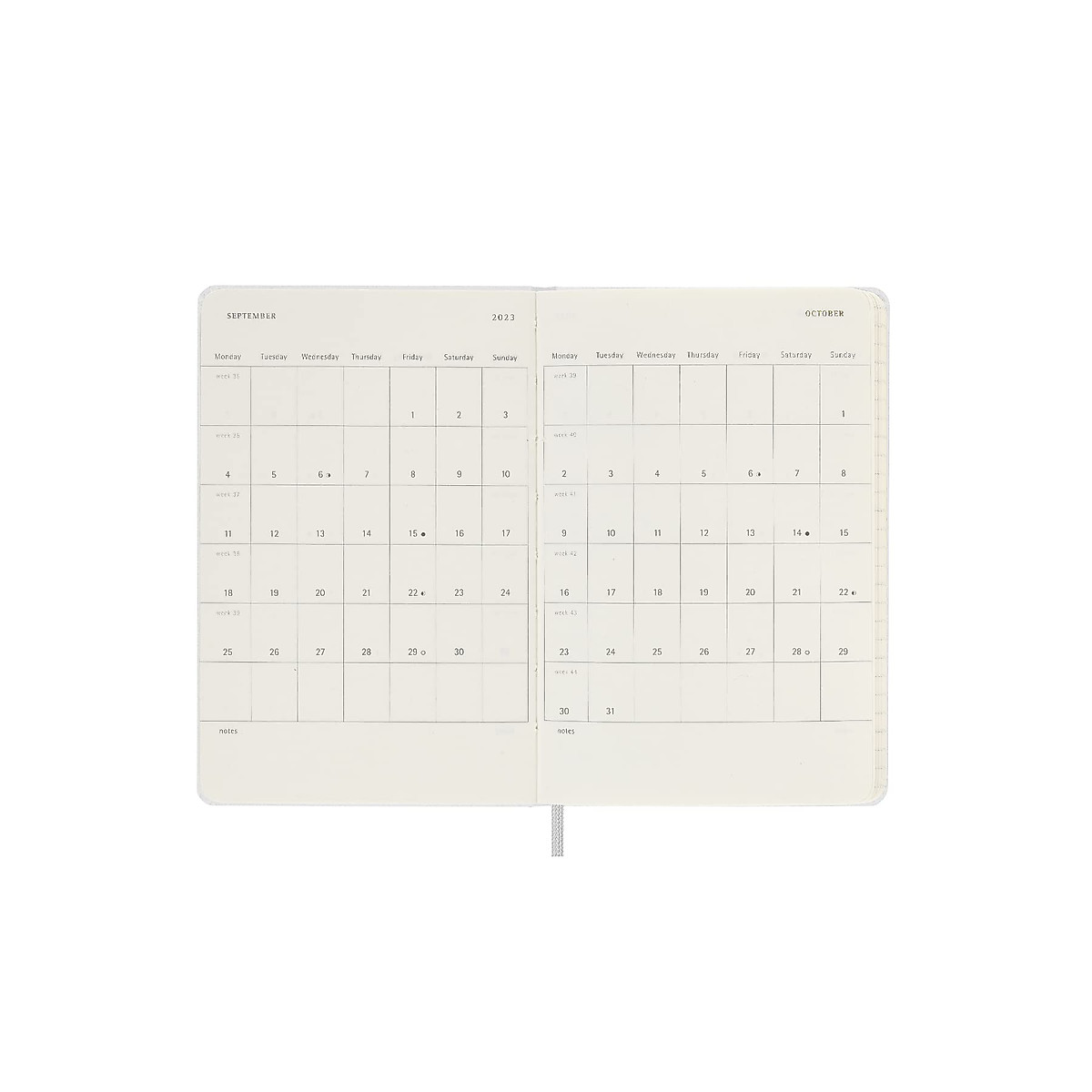 Moleskine Limited Edition 2023 Weekly Notebook Planner Petit Prince, 18M, Pocket, Fox, Hard Cover (3.5 x 5.5)