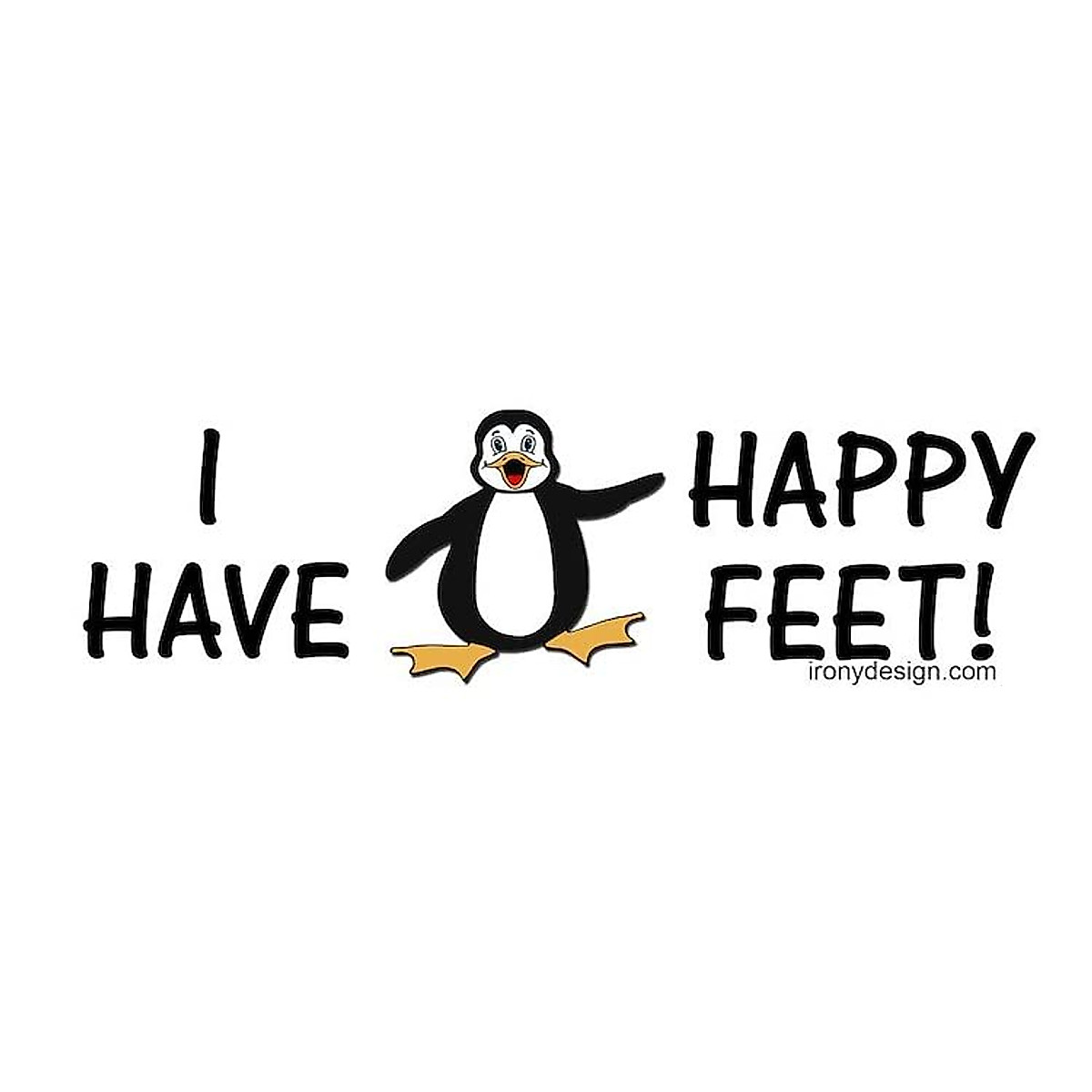 CafePress Happy Feet Penguin Mug Ceramic Coffee Mug, Tea Cup 11 oz