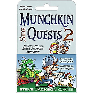 Munchkin Side Quests 2 by Steve Jackson Games, Strategy Board Game