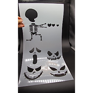 7mil Blank Mylar Sheets for Stencil,10PCS 12X24 inch Milky Translucent PET Blank Stencils Sheets, Template Material for Cutting Machines, Laser Cutting, Food-Safe Craft Plastic