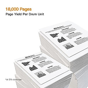 E-Z Ink (TM) Compatible Drum Unit Replacement for Brother DR223CL DR223 DR-223 Compatible with MFC-L3770CDW MFC-L3750CDW HL-L3230CDW HL-L3290CDW HL-L3210CW (Black, Cyan, Magenta, Yellow, 4 Pack)